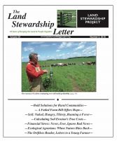 Land Stewardship Project - Fostering an ethic of stewardship for ...