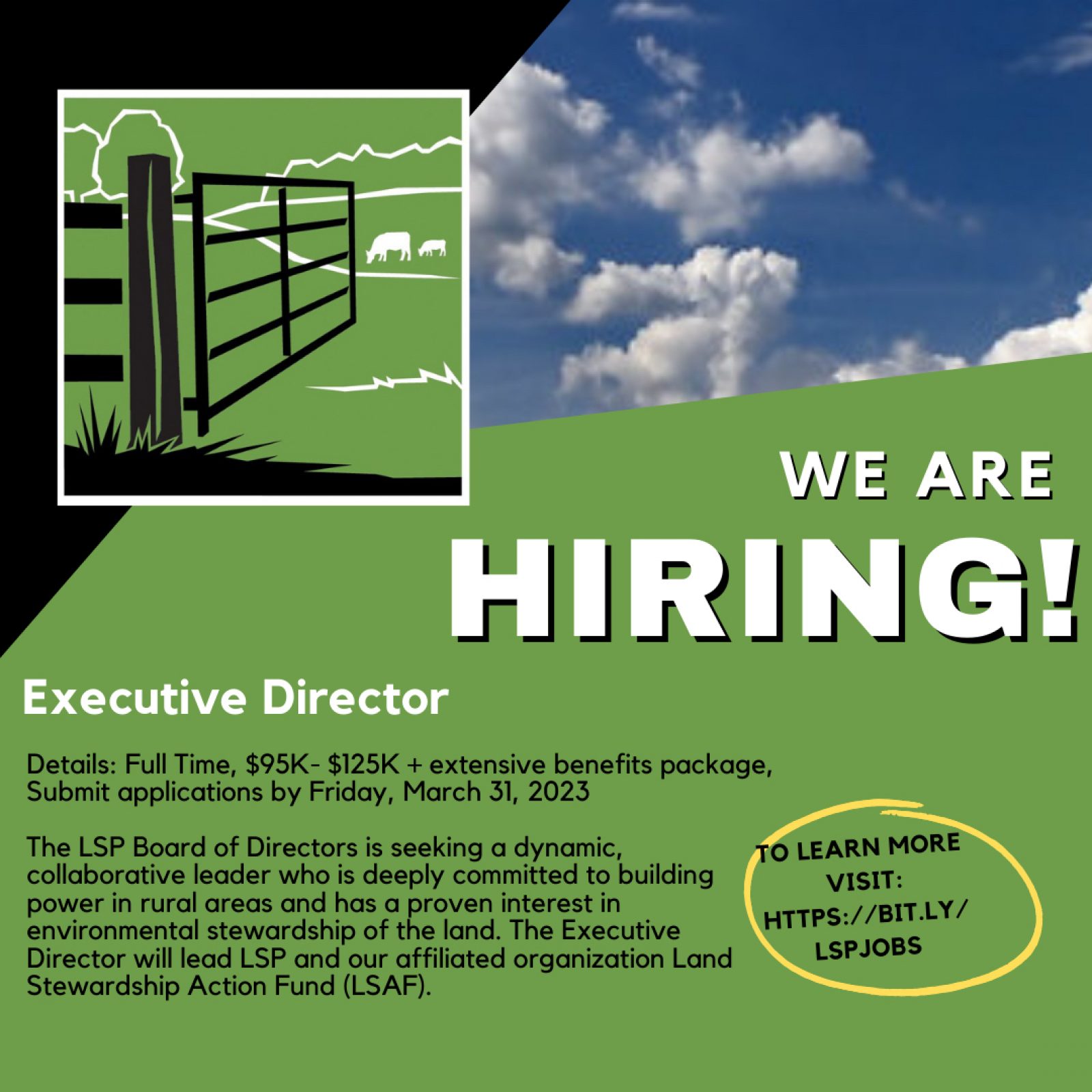 Update on LSP’s Leadership Transition - Land Stewardship Project