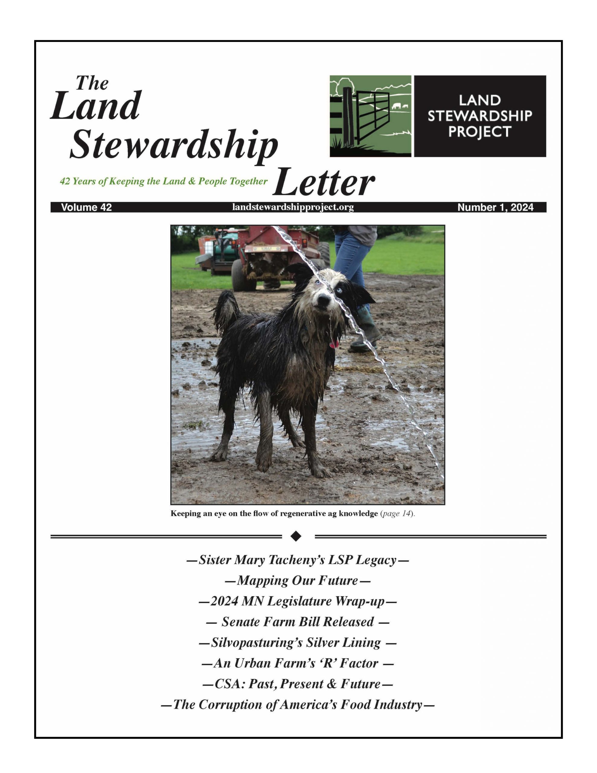 No. 1, 2024, Land Stewardship Letter - Land Stewardship Project