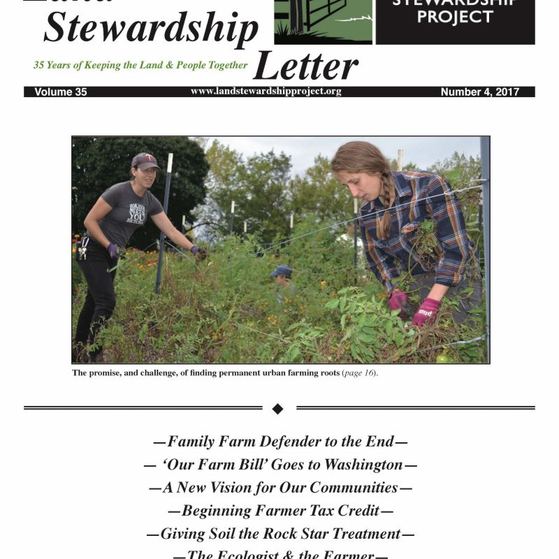 Land Stewardship Letter - Land Stewardship Project
