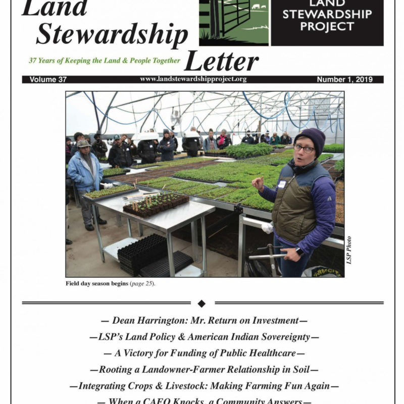 Land Stewardship Letter - Land Stewardship Project