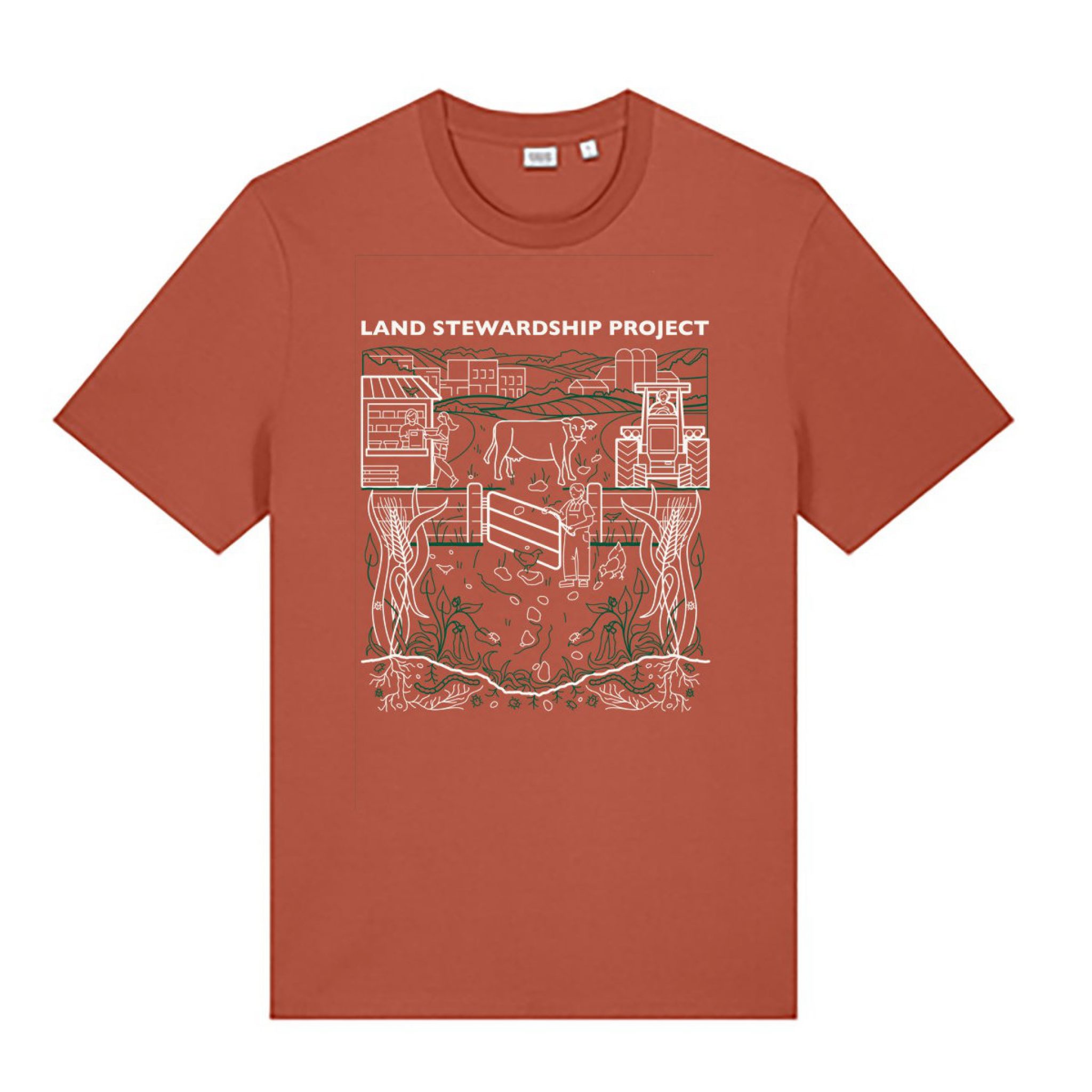 LSP T-Shirt - 2025 Design - Land Stewardship Project